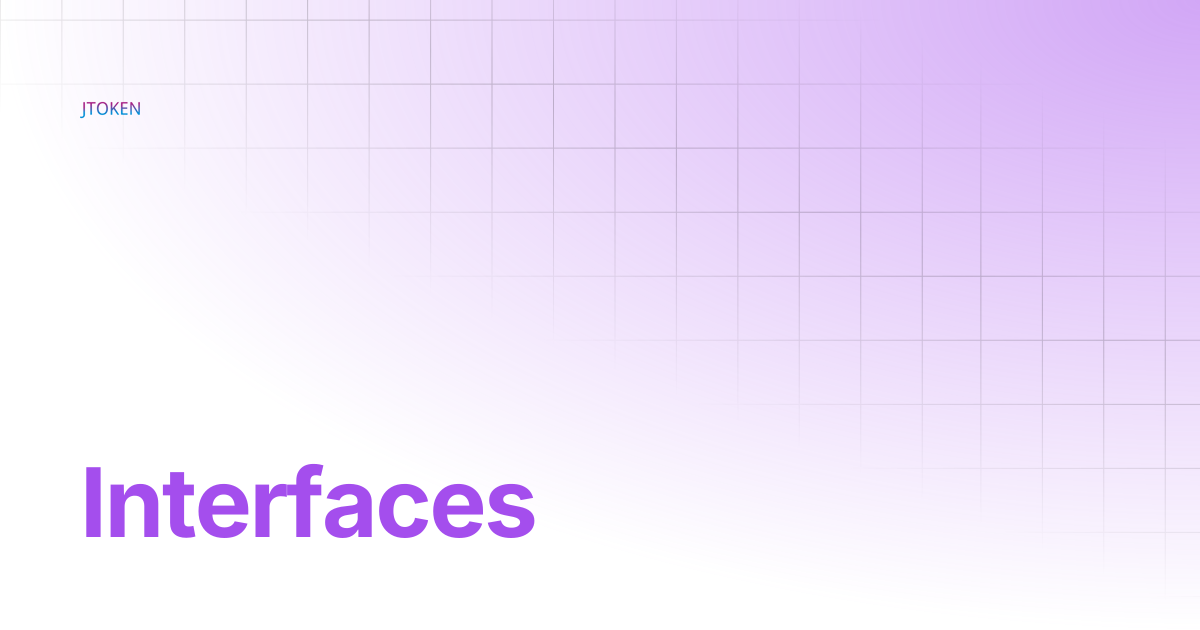 Interfaces | 4K Extender | JTOKEN