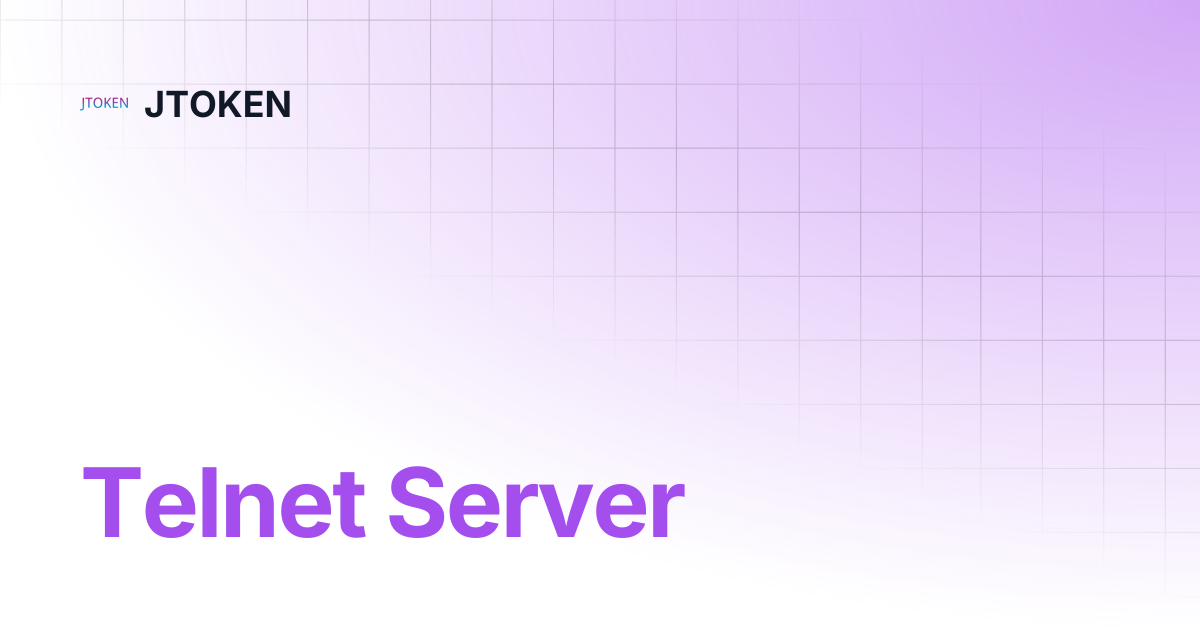 Telnet Server | ROUTER V519 | JTOKEN