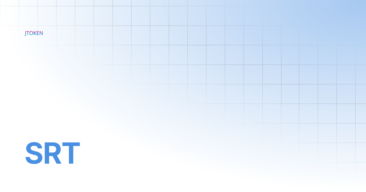 SRT | JTOKEN